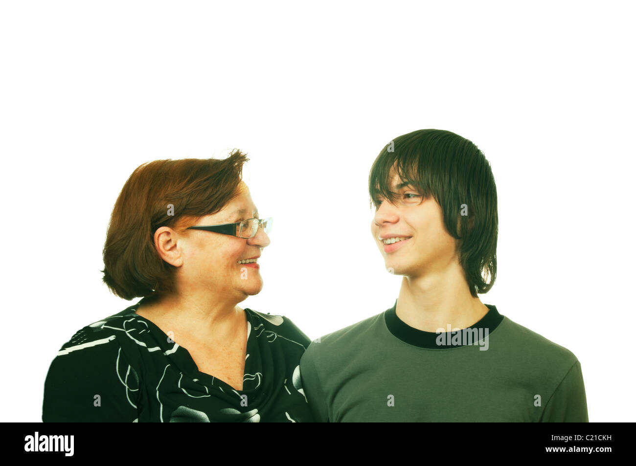 Woman adore man hi-res stock photography and images - Alamy