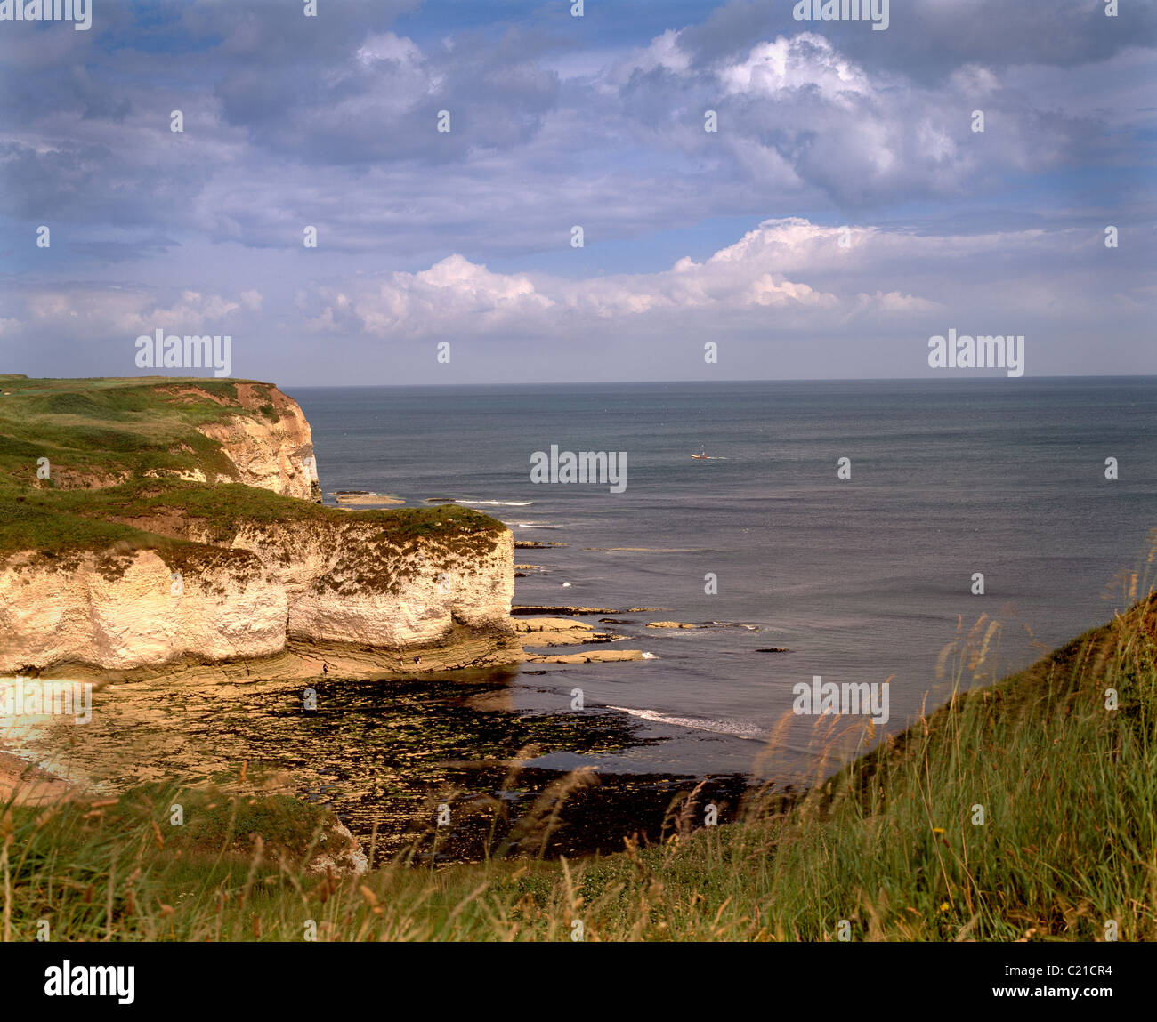 Flamborough Head Yorkshire England Stock Photo - Alamy