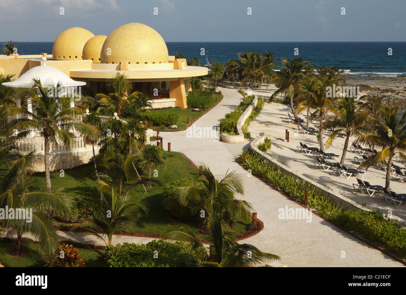 Barcelo Maya Beach resort, Riviera Maya, Caribbean coast of Mexico ...