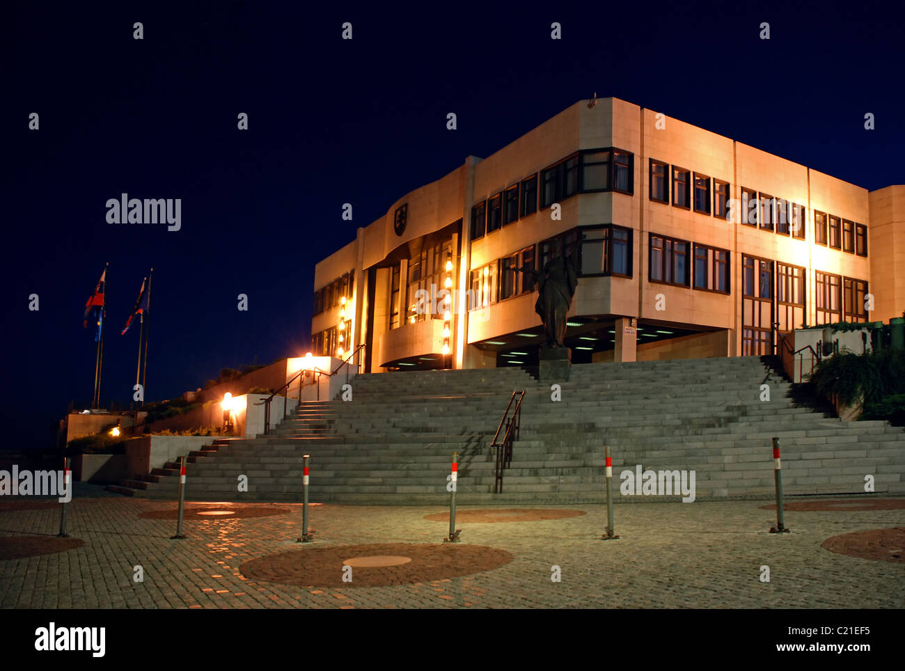 Slovak parliament building in bratislava hi-res stock photography and ...