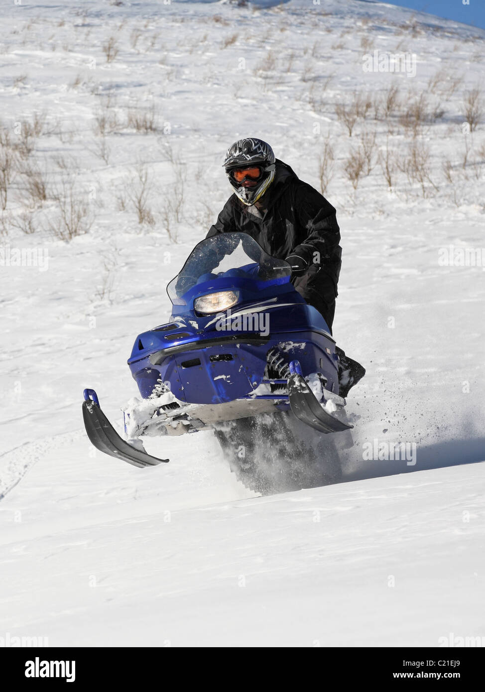 Snowmobile hi-res stock photography and images - Alamy