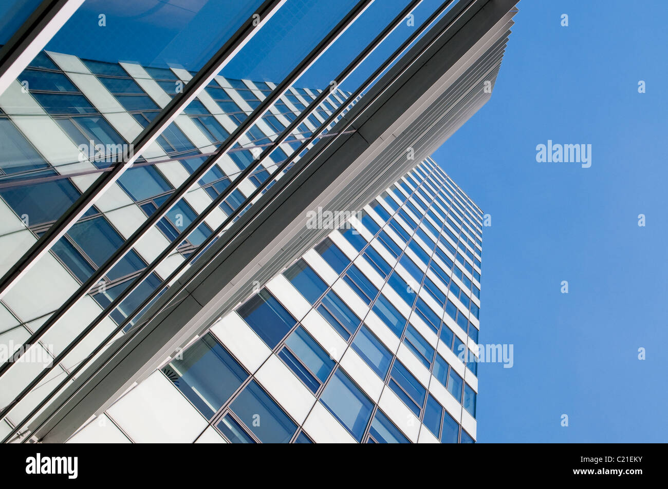 shapes of modern business building Stock Photo - Alamy