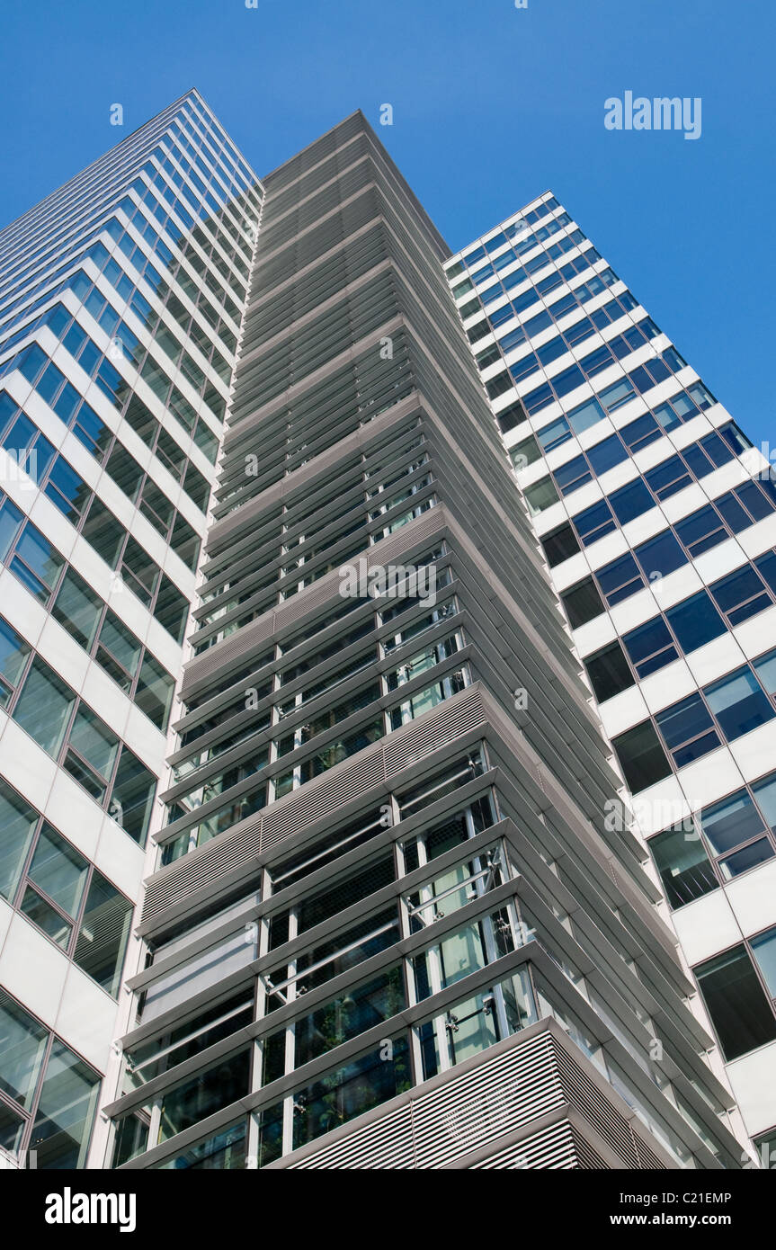 shapes of modern business building Stock Photo - Alamy