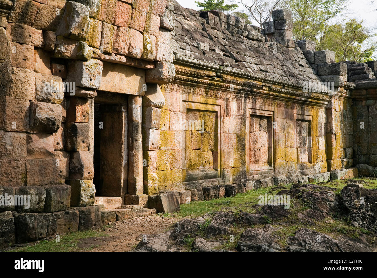 The Khmer temple of Phanom Rung. Phanom Rung, Buriram, Thailand Stock ...