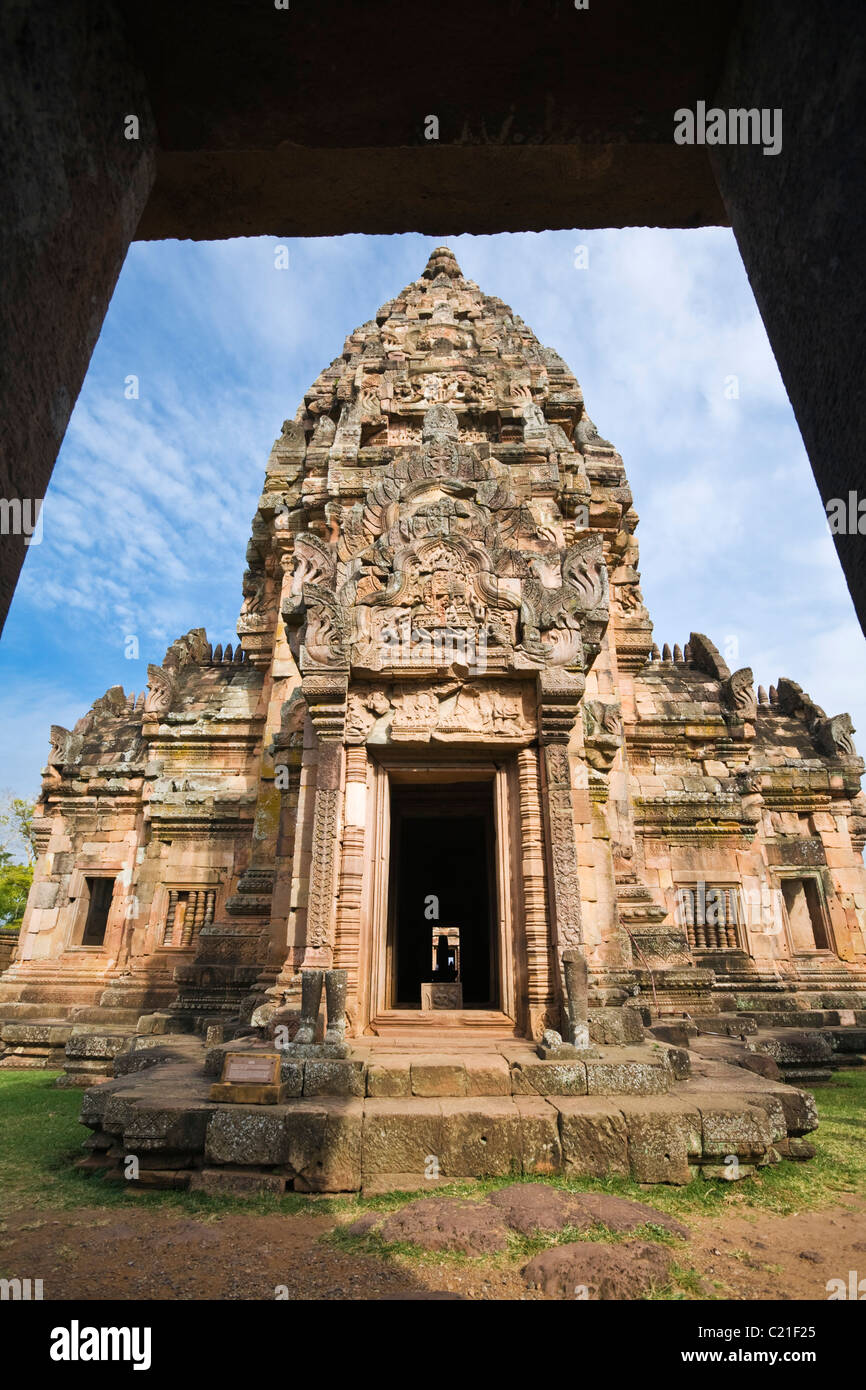 The Khmer temple of Phanom Rung. Phanom Rung, Buriram, Thailand Stock ...