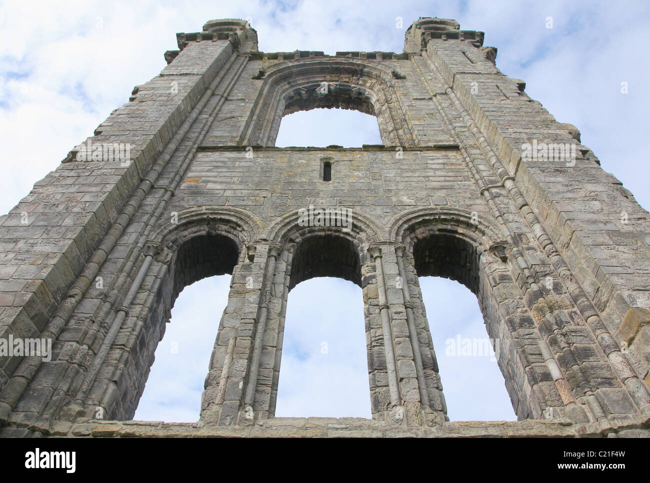 looking up at part of building in St Andrews University Stock Photo - Alamy