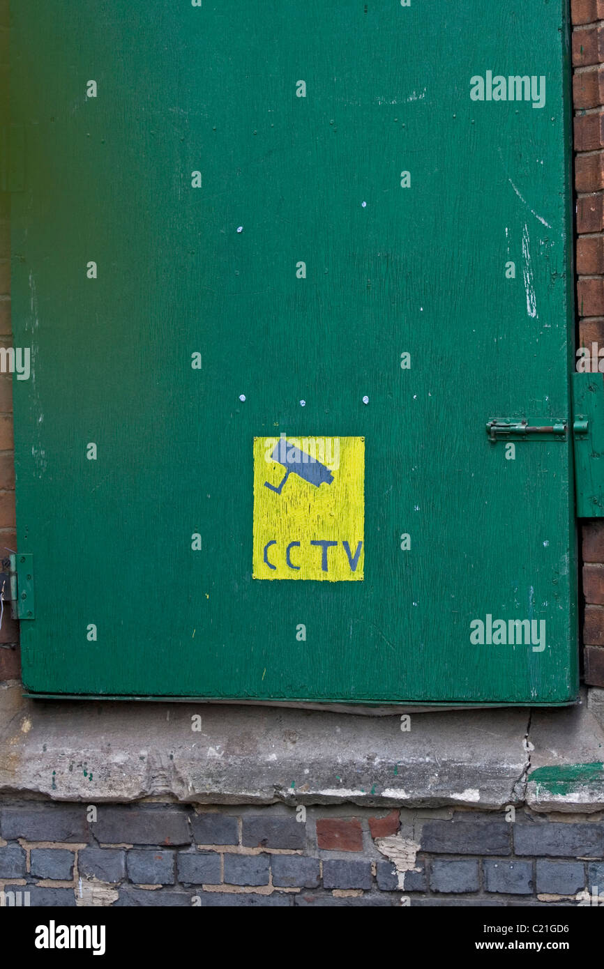 Cctv notice hi-res stock photography and images - Alamy