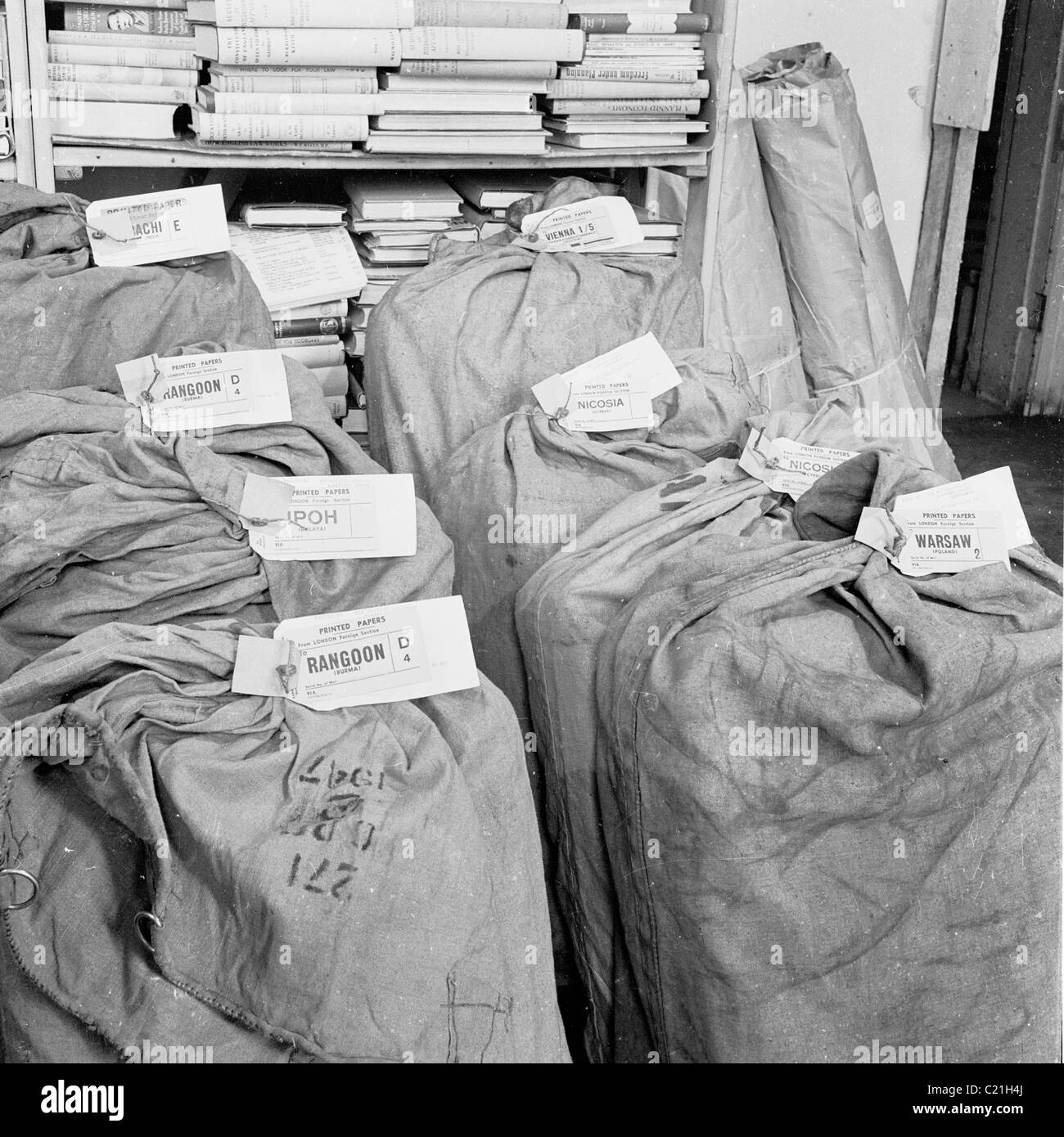 Postal sacks hi-res stock photography and images - Alamy