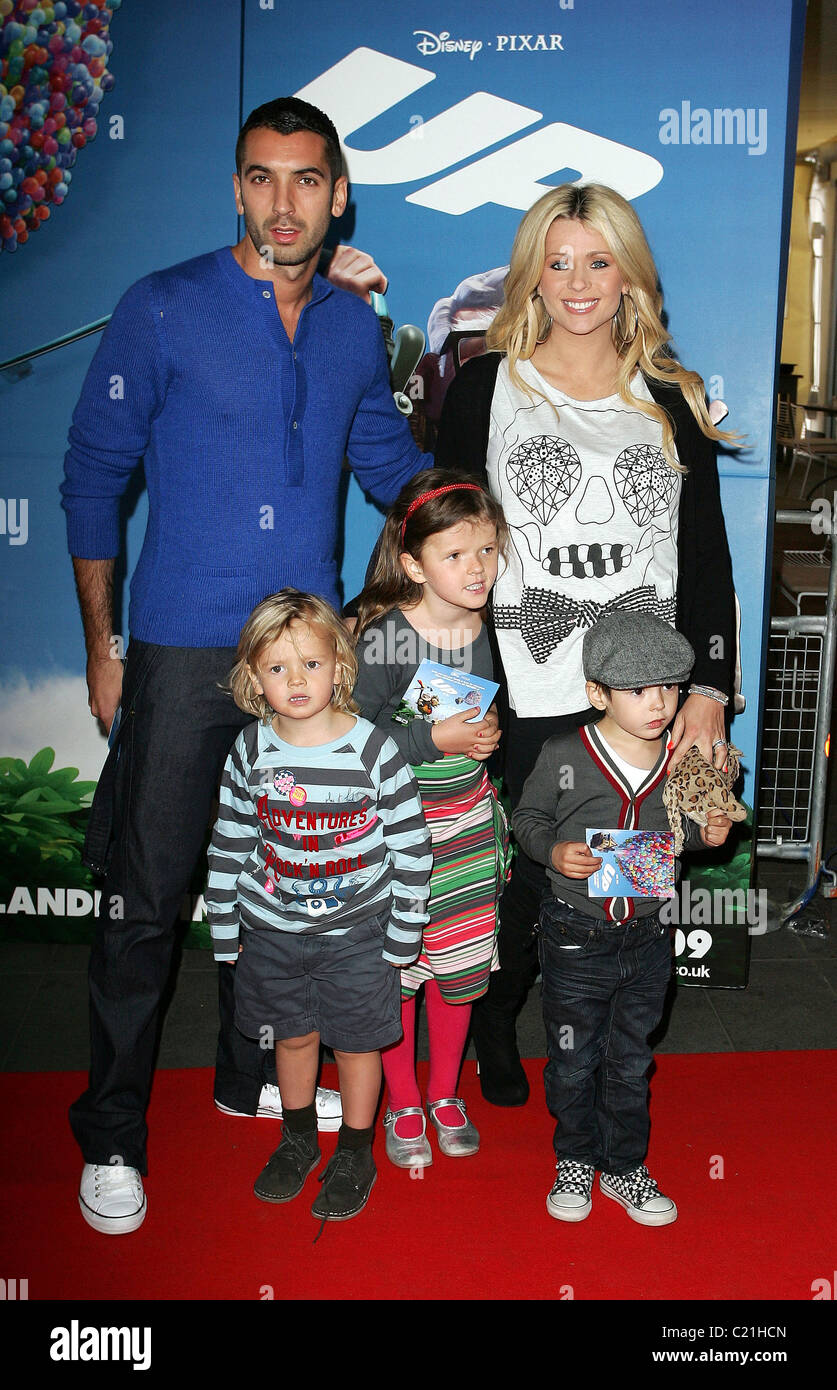 Nicola McLean and her family The UK Premiere of the new Disney Pixar ...