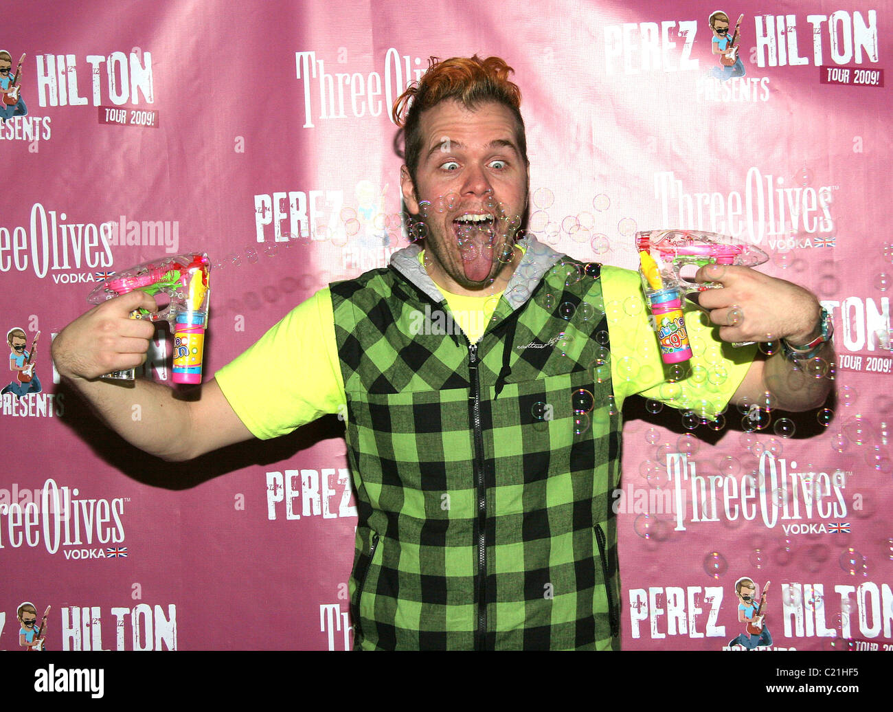 Perez Hilton presents Tour Finale Sponsored by Three-O Bubble Vodka at ...