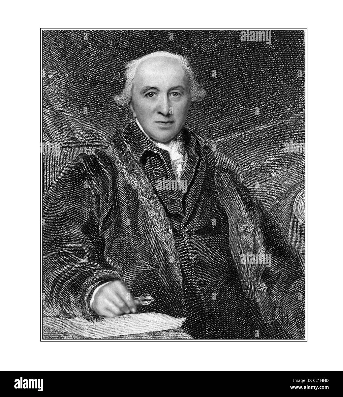 John Julius Angerstein 1735 1823 English Financier Illustration from an ...