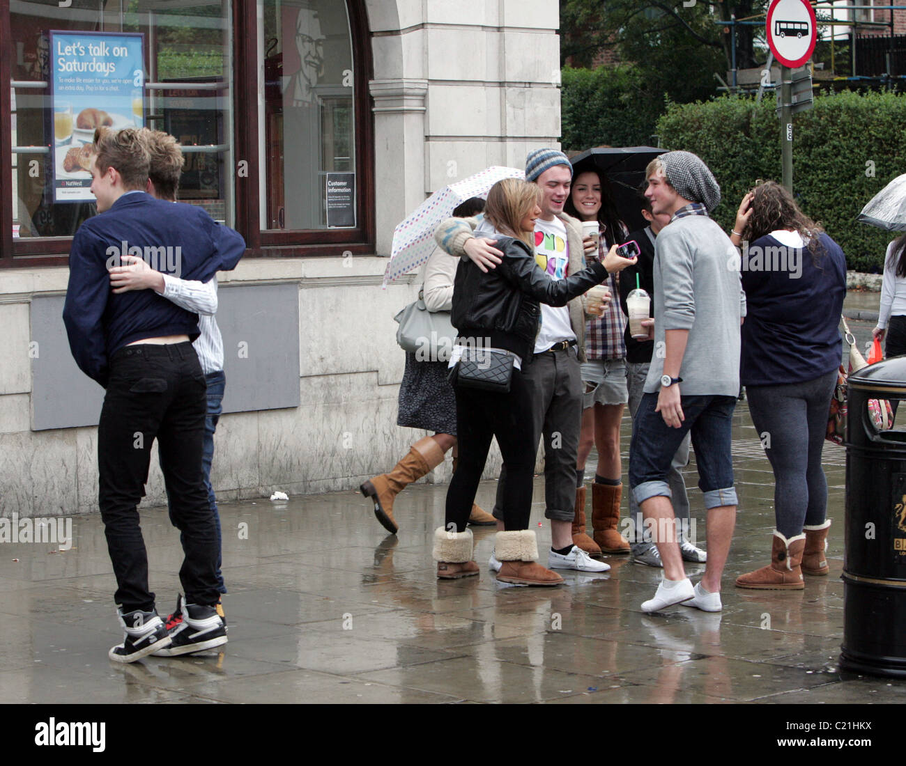 X Factor finalists John and Edward Grimes, Rikki Loney, Lloyd Daniels ...