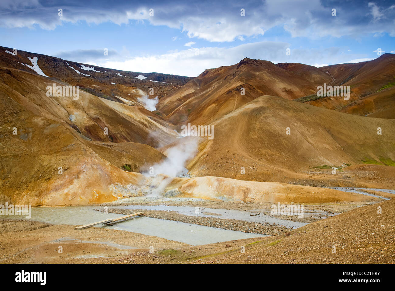 Geothermal region on Iceland Stock Photo - Alamy