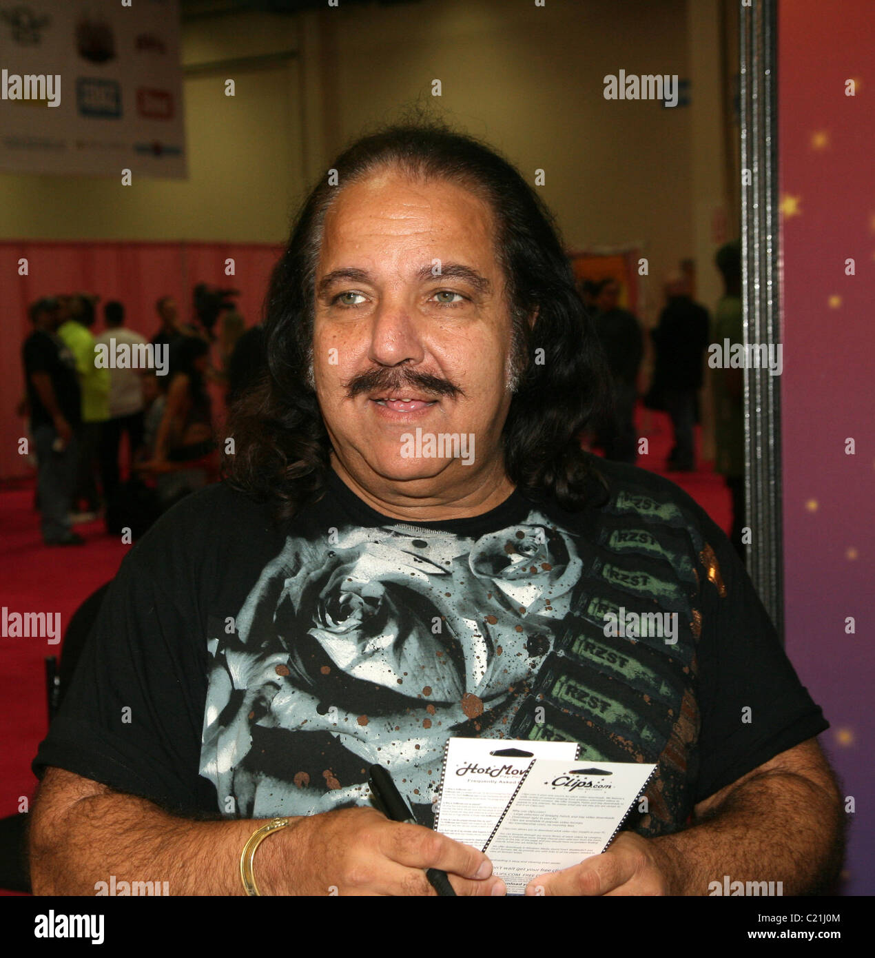 Adult film actor Ron Jeremy EXXXOTICA Expo 2009 held at the New Jersey ...