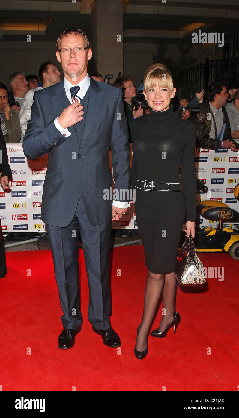 Hannah Waterman with her husband Ricky Groves Pride of Britain Awards ...