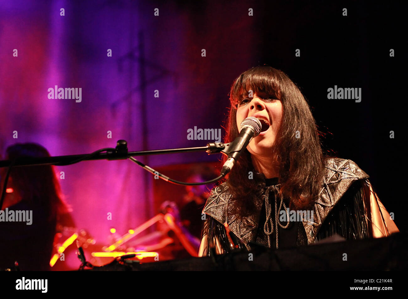 Natasha Khan of Bat For Lashes Bat For Lashes performing live at the ...