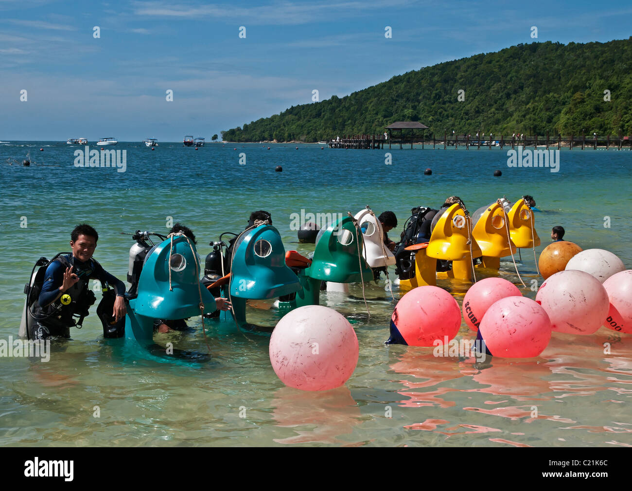 Manukan island hi-res stock photography and images - Alamy