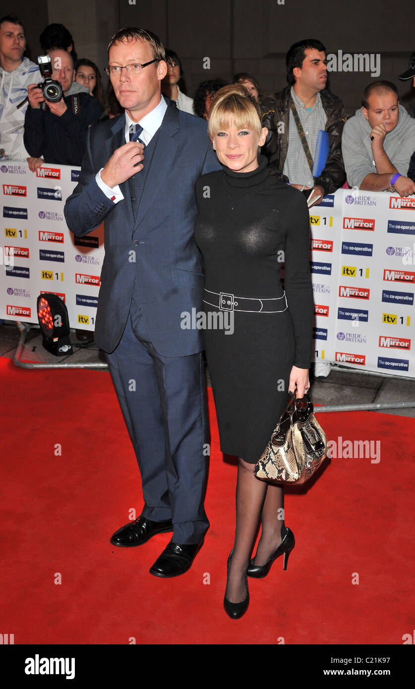 Ricky Groves and Hannah Waterman Pride of Britain Awards held at the ...