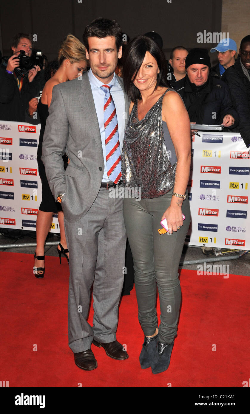 Matthew Robertson and Davina McCall Pride of Britain Awards held at the ...