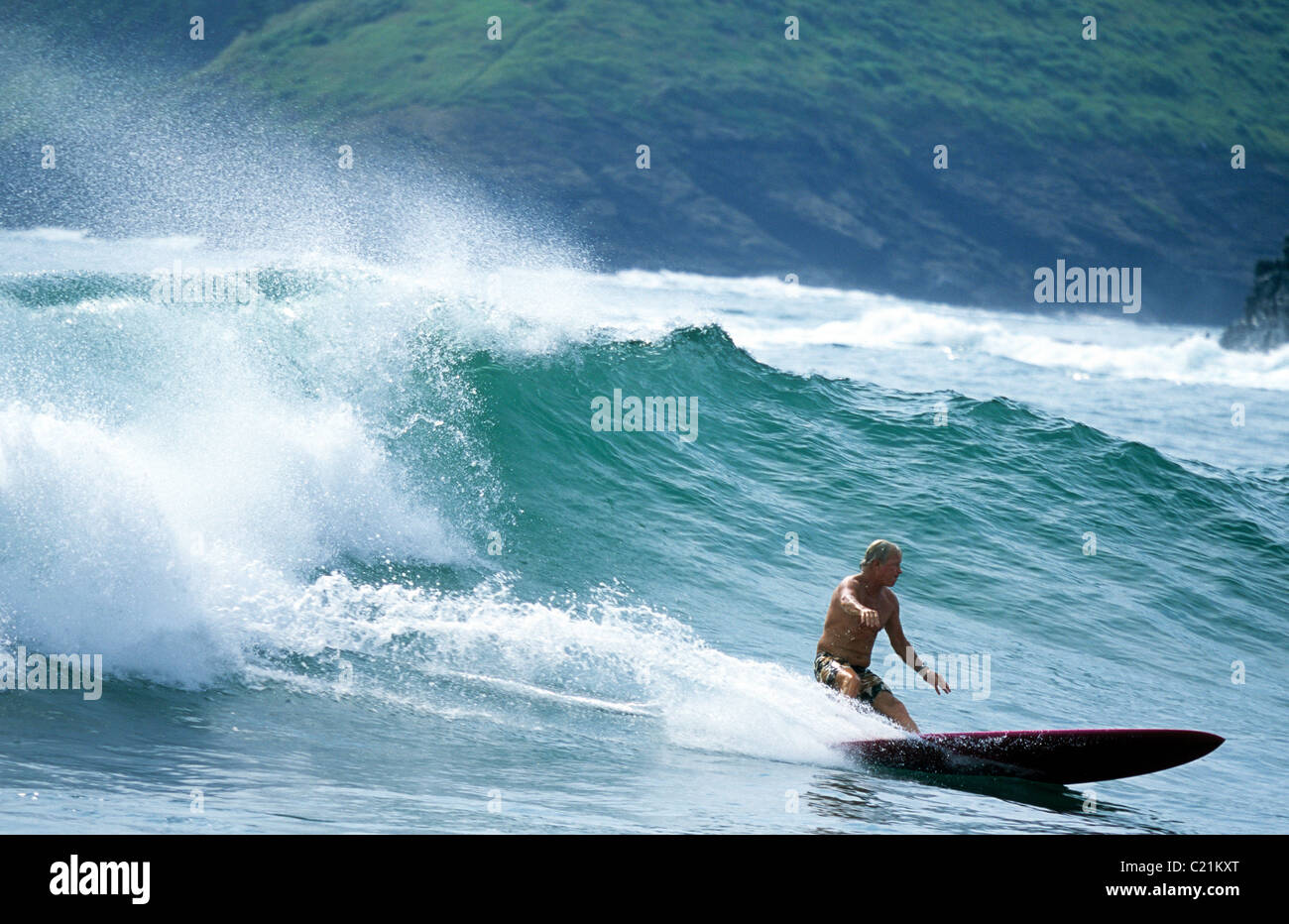 South Korea, Jeju Island, surfing. Randy Rarick (USA Stock Photo - Alamy