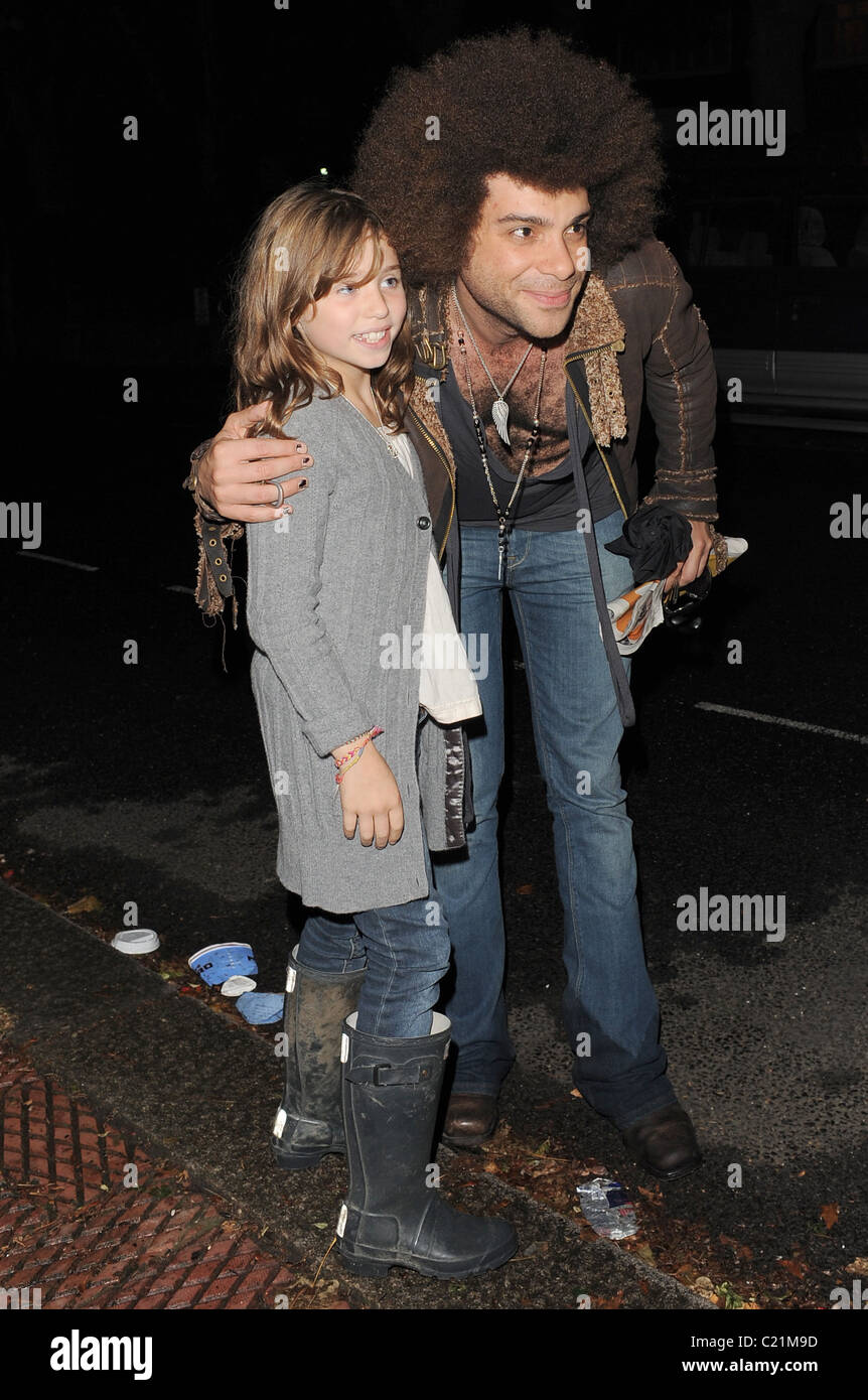 X Factor finalist Jamie Archer arriving back at The X Factor House ...