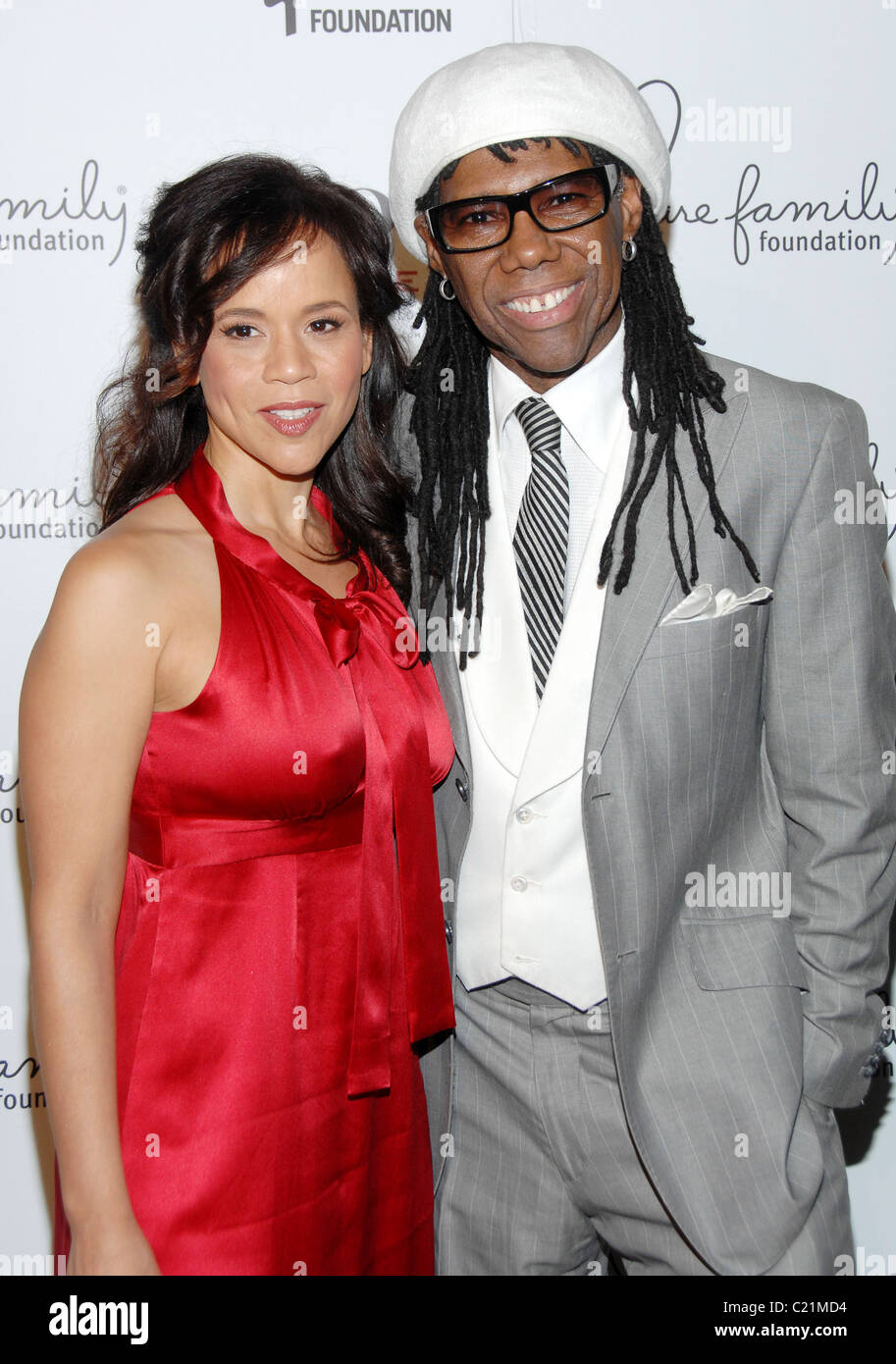 Rosie Perez and Nile Rodgers 'We Are Family Foundation' at the ...