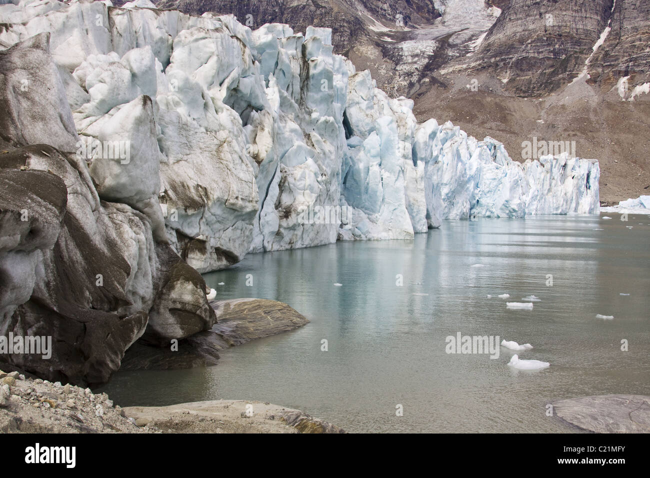 Karale glacier, Greenland Stock Photo - Alamy
