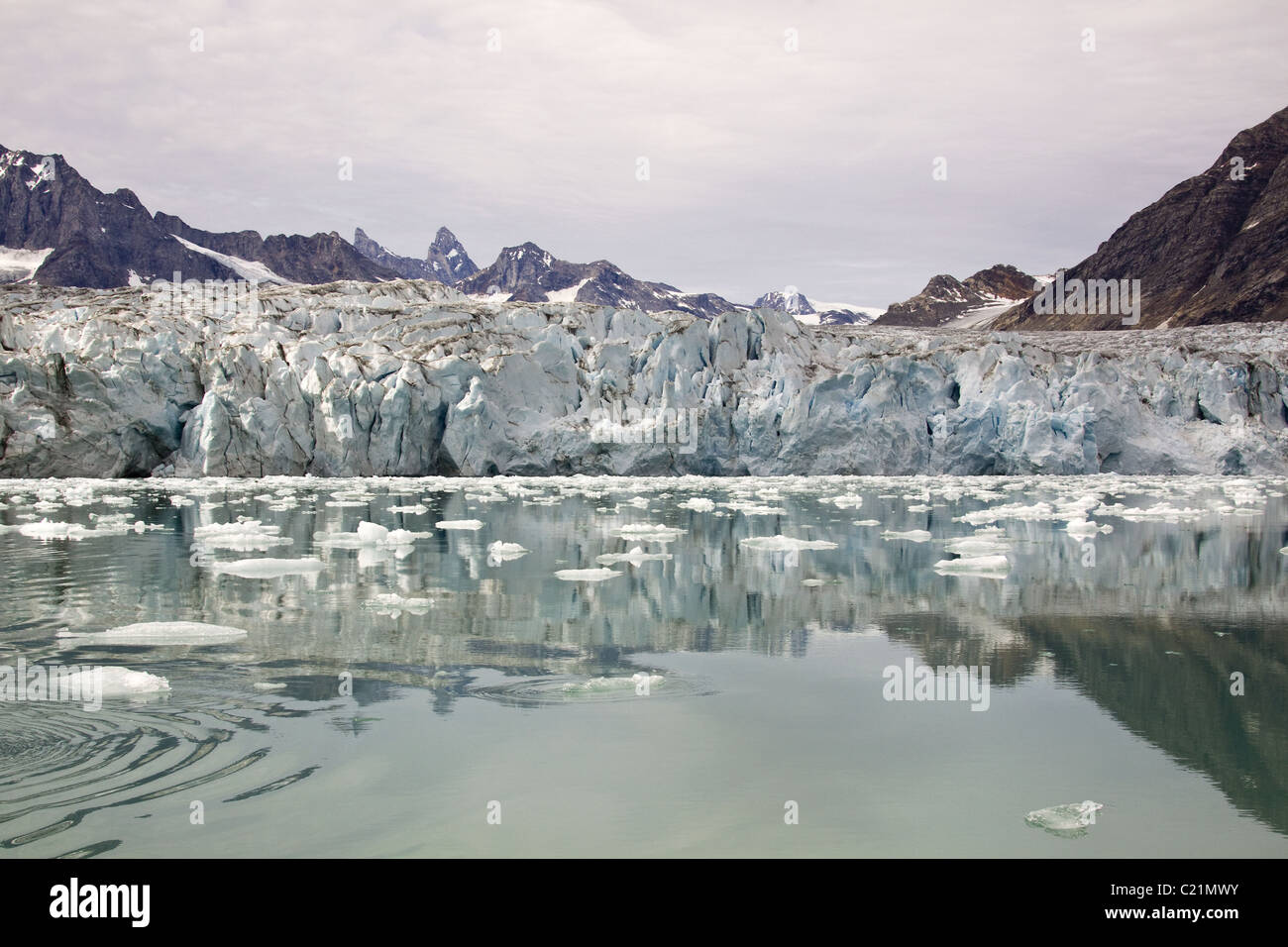 Knud Rasmussen glacier, Greenland Stock Photo - Alamy