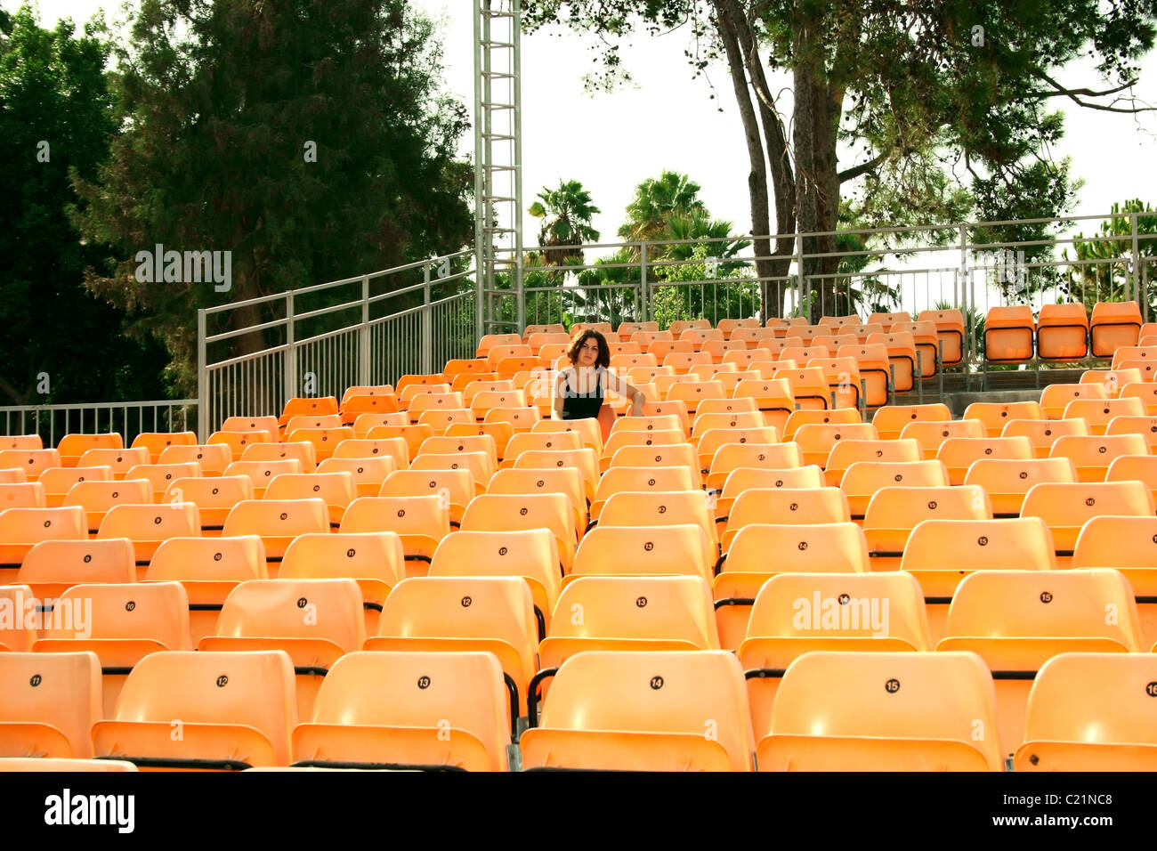 Interior and plastic chairs hi-res stock photography and images - Alamy
