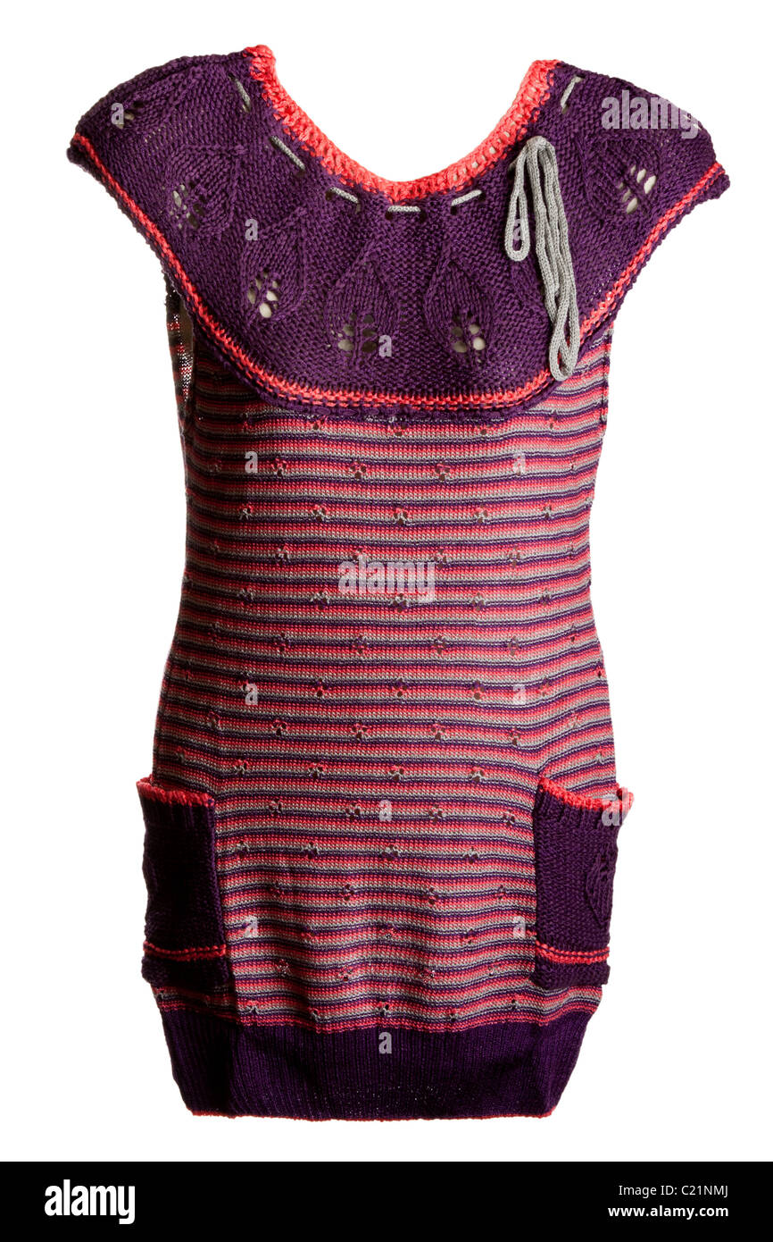 collage of the three knitted tunics women isolated on white background ...