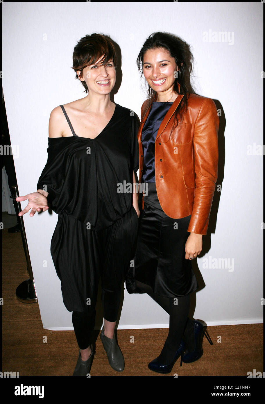 Arly Jover and Gabriella Wright Paris Fashion Week Spring/Summer 2010 ...