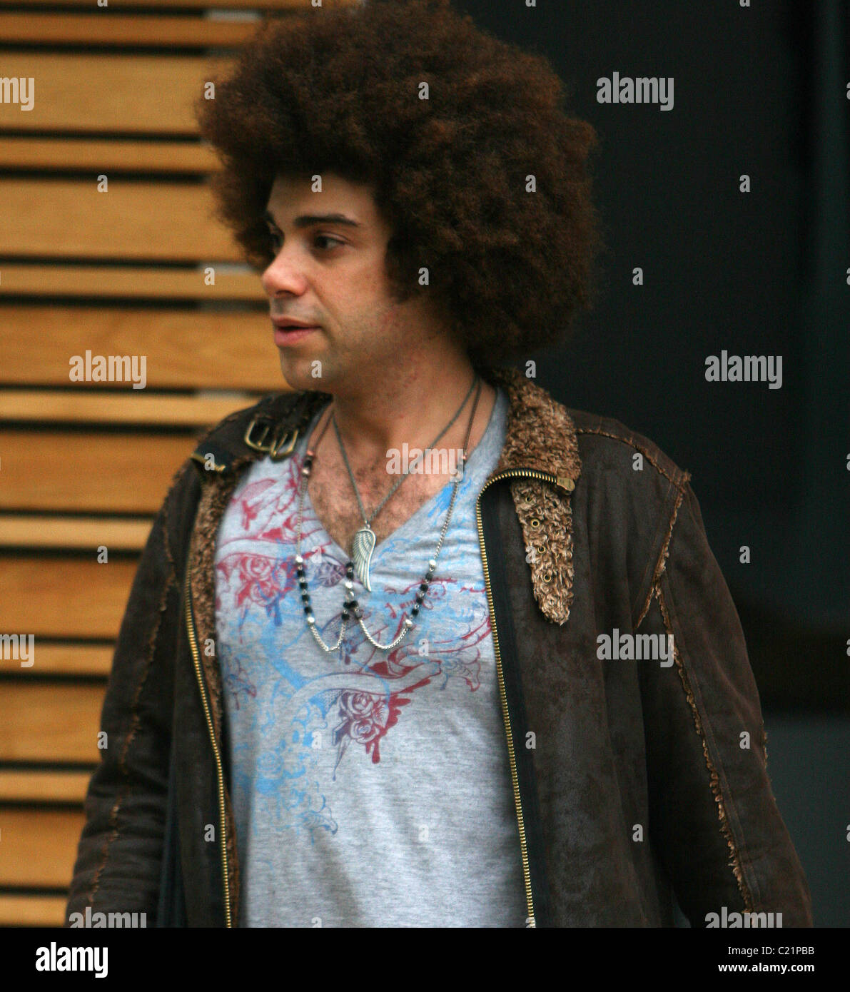 X Factor finalist Jamie Archer leaves the X Factor house London ...