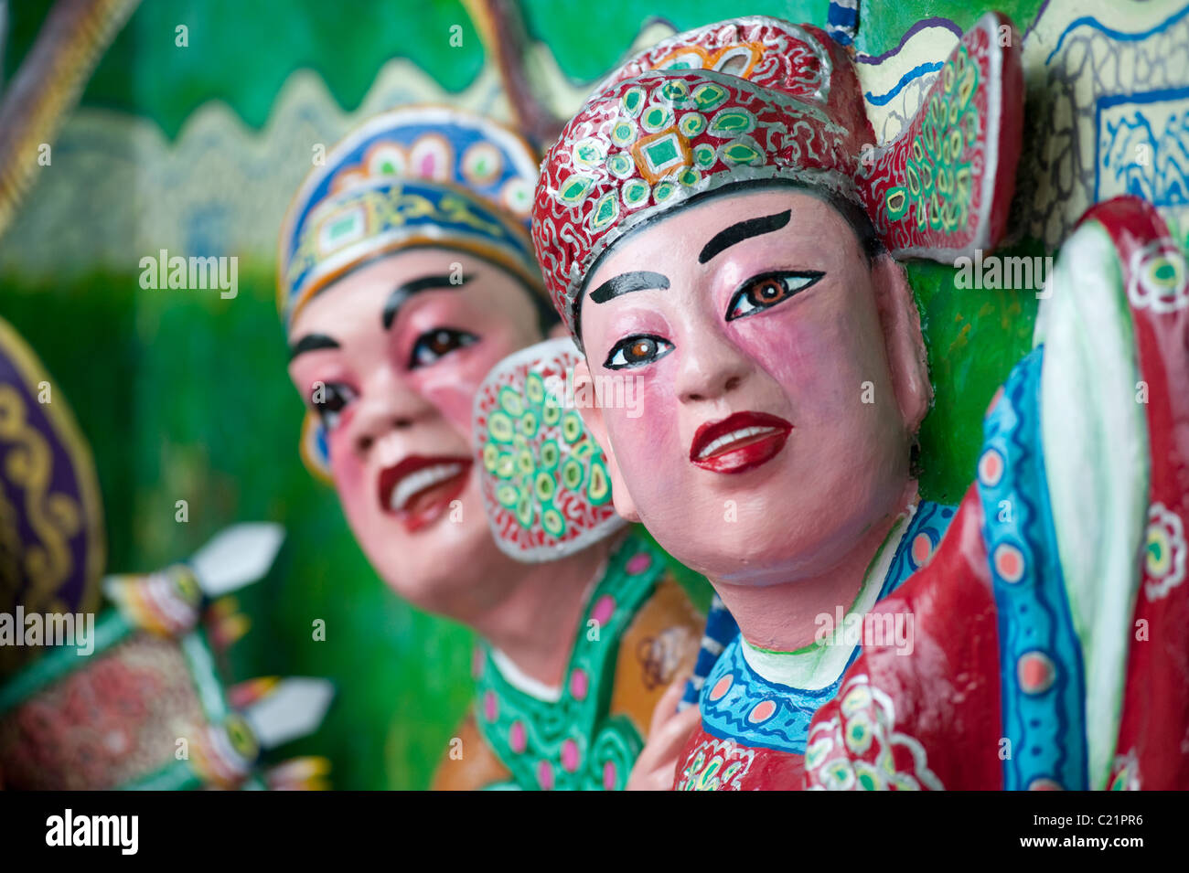 Haw Par Villa, the former Tiger Balm Gardens. An unusual oriental ...