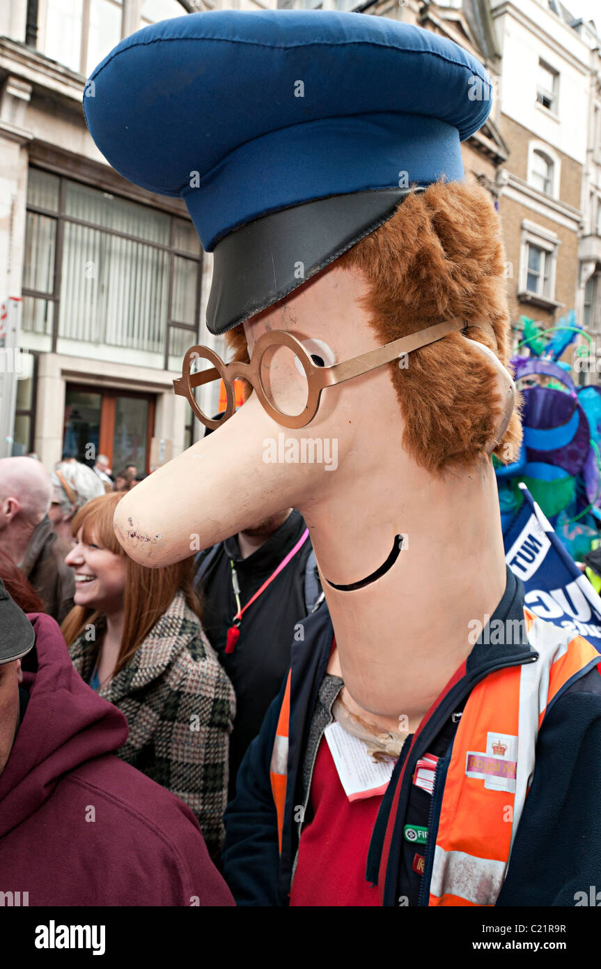 Postman pat from the postal workers union hi-res stock photography and ...