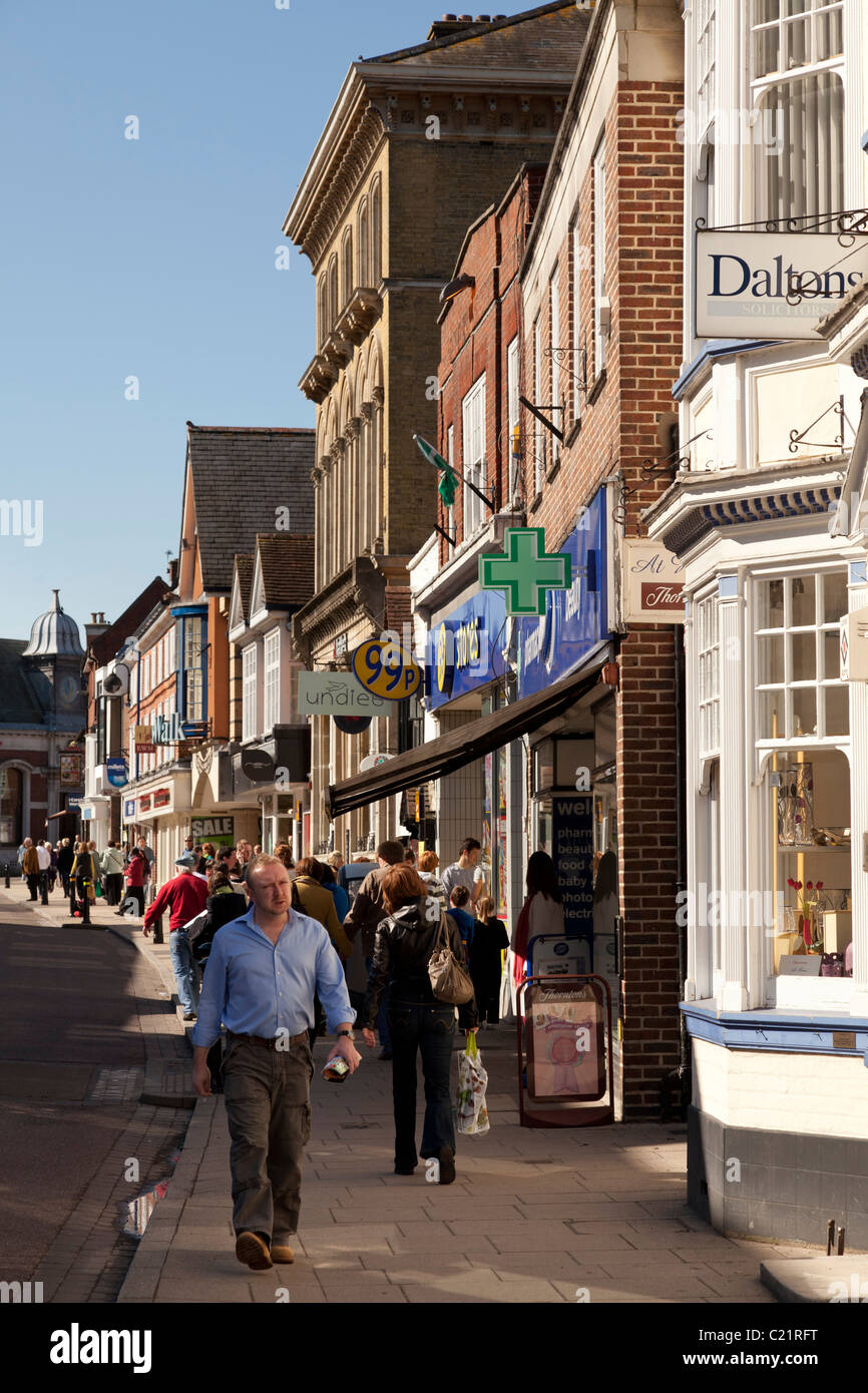 High street petersfield hampshire england hi-res stock photography and ...