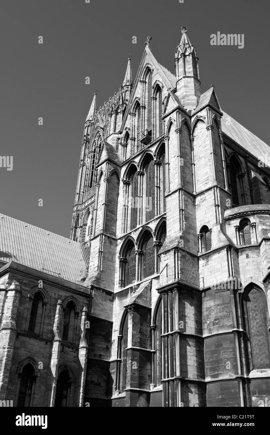 Lincoln cathedral on high hi-res stock photography and images - Alamy