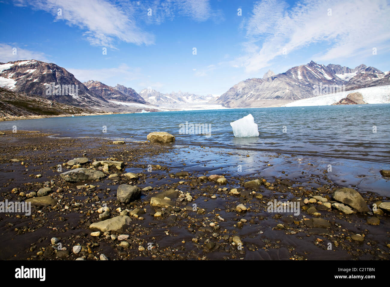 Karale glacier, Greenland Stock Photo - Alamy