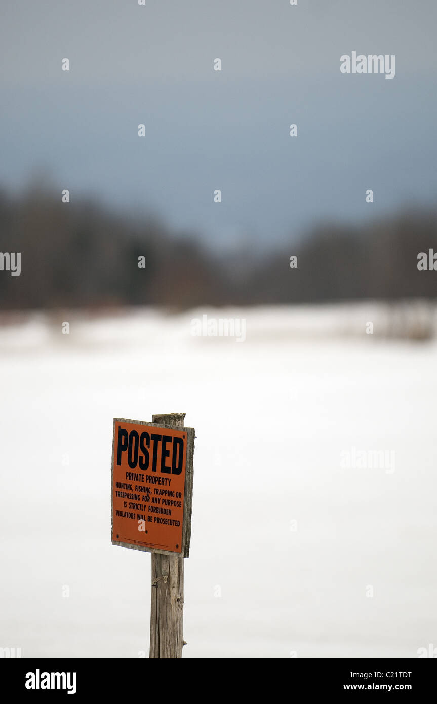 Land posted hi-res stock photography and images - Alamy