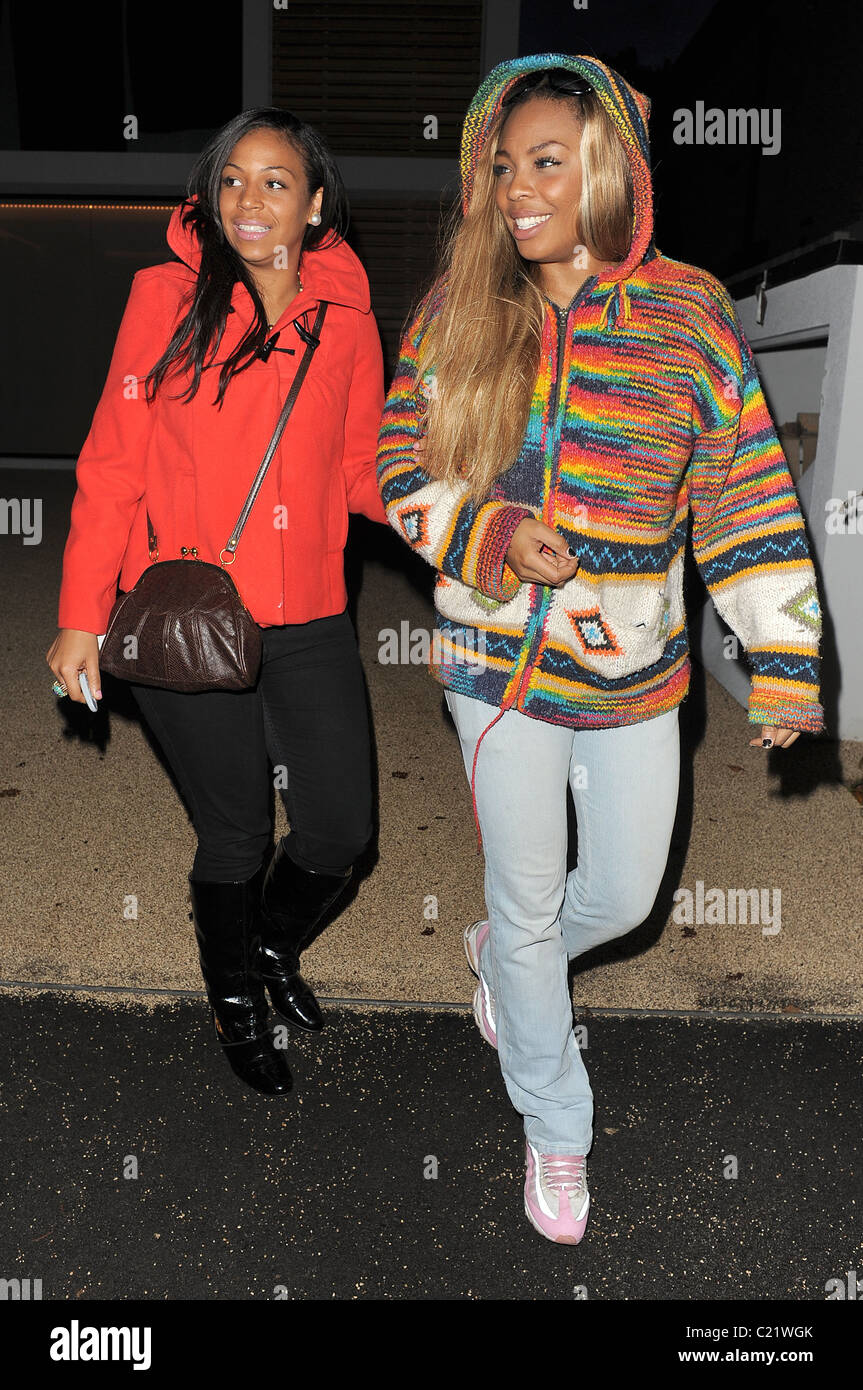 X Factor finalists Shar Alexandra and Shaniece Davis from Miss Frank ...