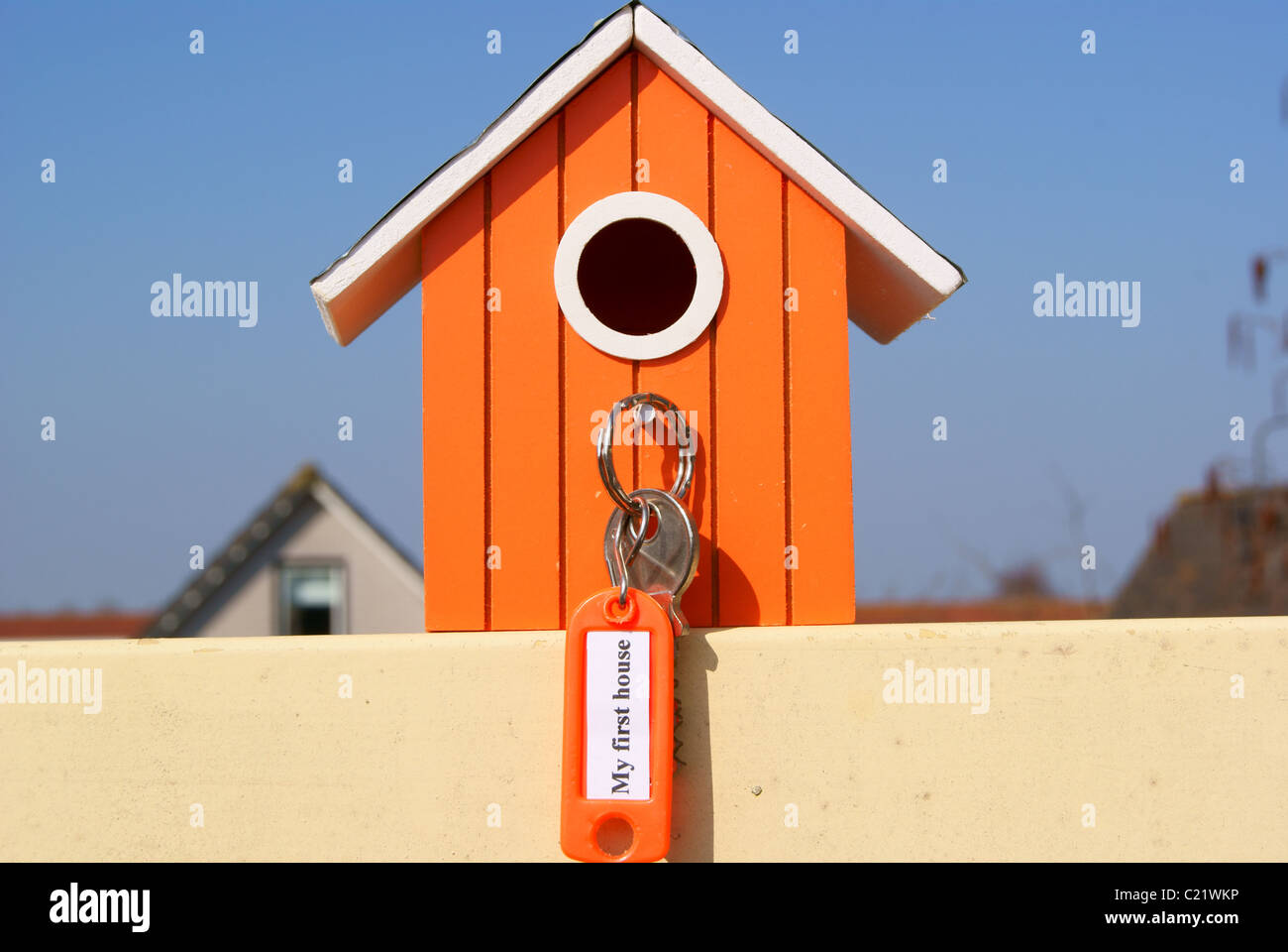 My first house Stock Photo - Alamy