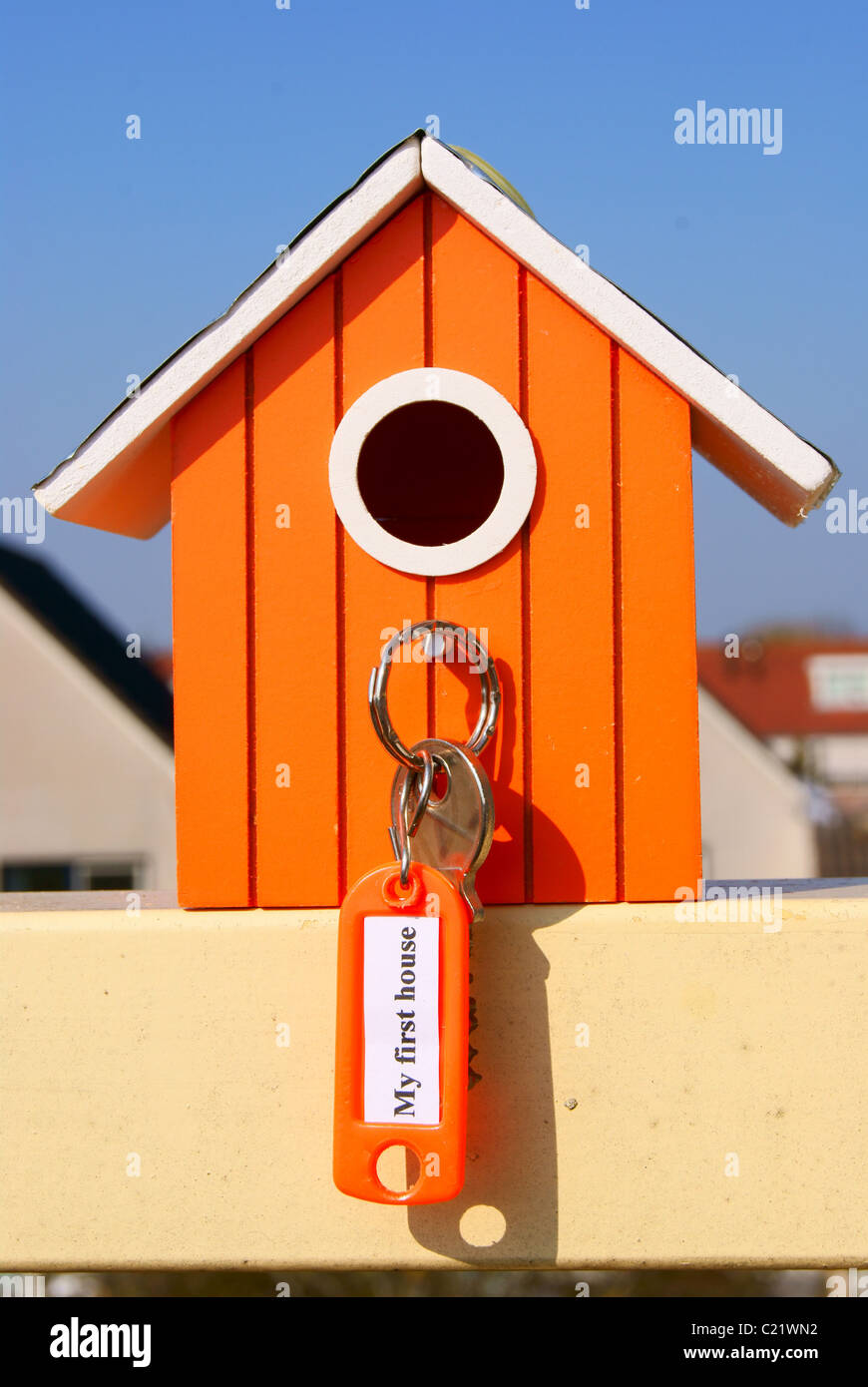 My first house Stock Photo - Alamy