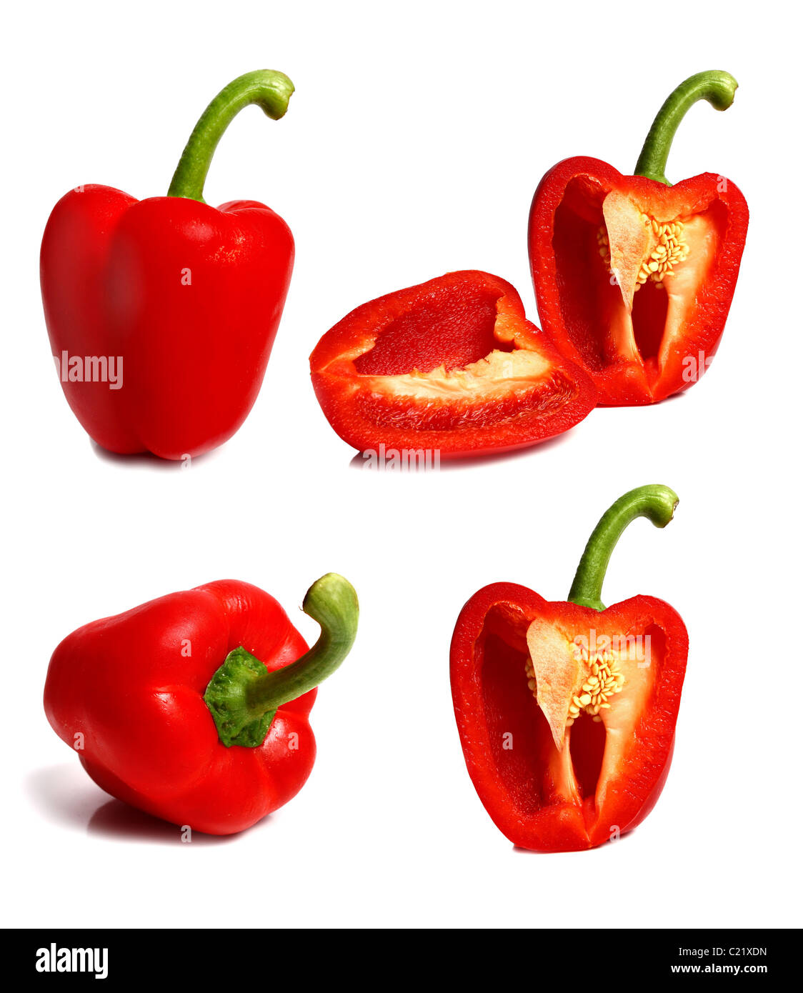 pepper isolated on white background Stock Photo - Alamy