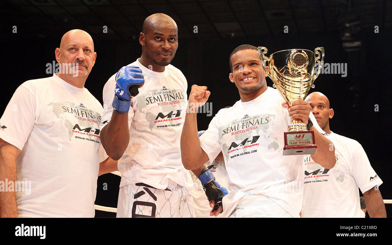 Mix martial arts teams fight it out at the M-1 championships in Rostov ...