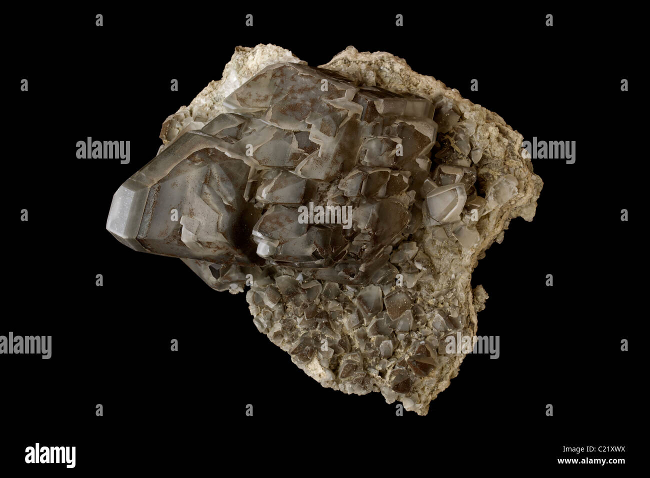 Calcite (Ca CO3 - Calcium carbonate) with Pyrite and Marcasite - Conco ...