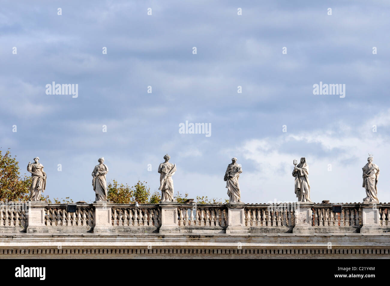 Square Statues Rome Italy Vatican High Resolution Stock Photography and ...