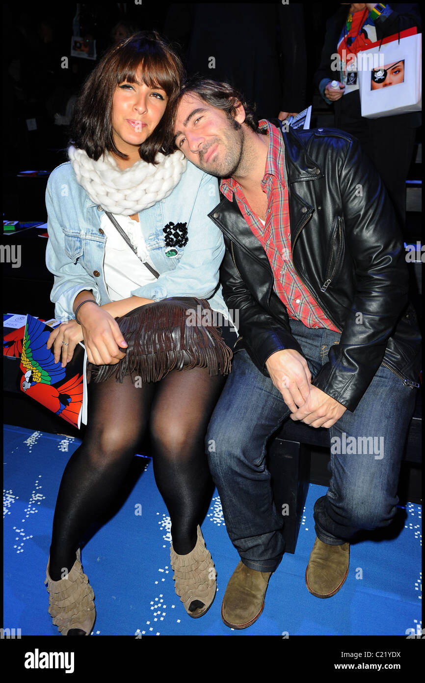 Pierre Mathieu and Une Amie Castelbajac show - front row Paris Fashion Week Spring/Summer 2010 ...