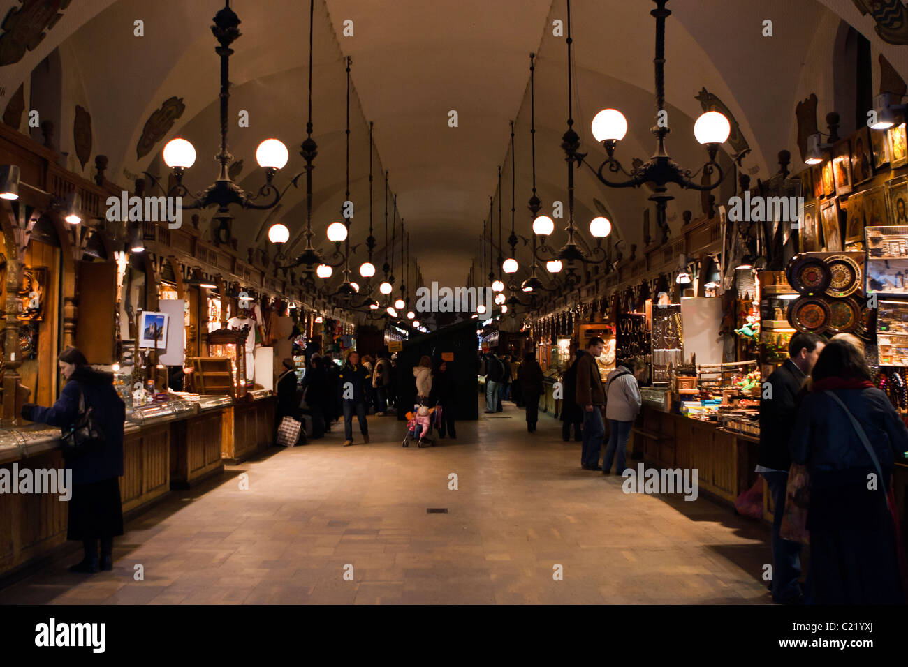 Inside cloth hall sukiennice rynek hi-res stock photography and images ...