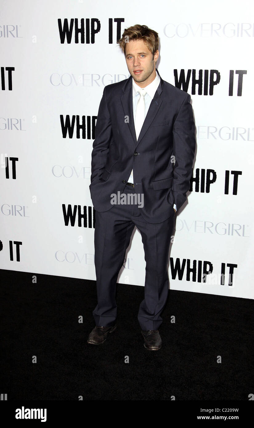 Shaun Sipos 'Whip It' Los Angeles Premiere held at Grauman's Chinese ...