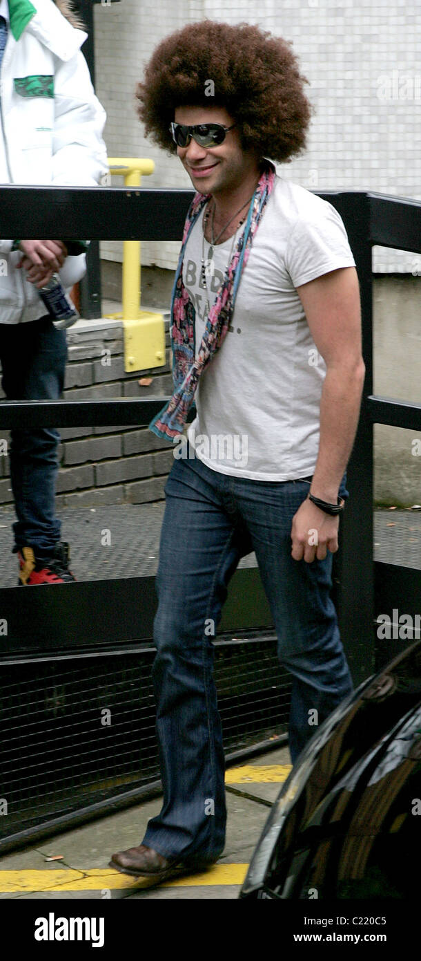 X Factor Finalists - Jamie Archer arrive for rehearsals at the London ...