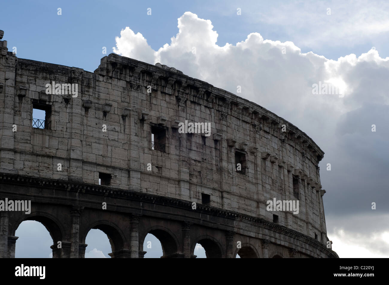 Colosseum view sky hi-res stock photography and images - Alamy